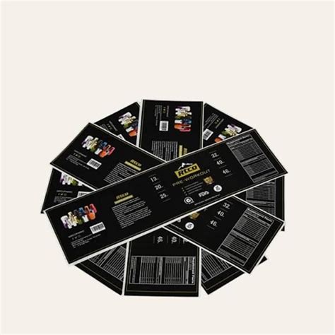 Pre Roll Label Template