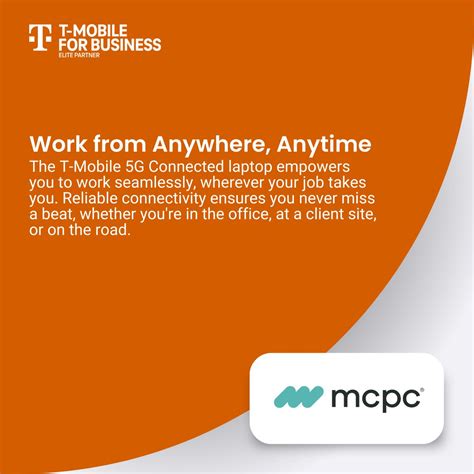 Mcpc On Linkedin Embrace The Future Of Remote Work With Mcpc And T Mobile For Business …