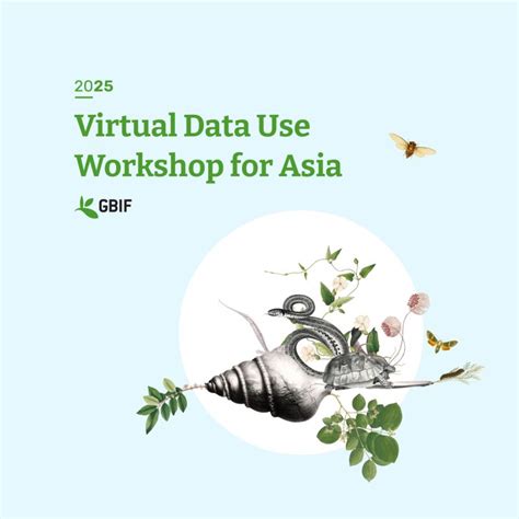🦋 Still Time To Register For The Gbif Virtual Data Use Workshop For Asia Gbif The Global