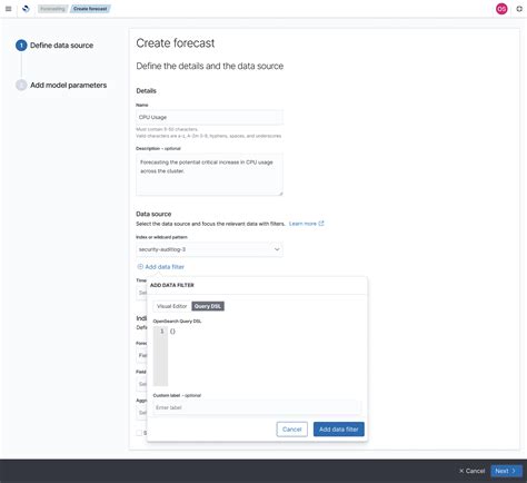 Ux Create Forecast · Issue 574 · Opensearch Projectanomaly Detection Dashboards Plugin · Github