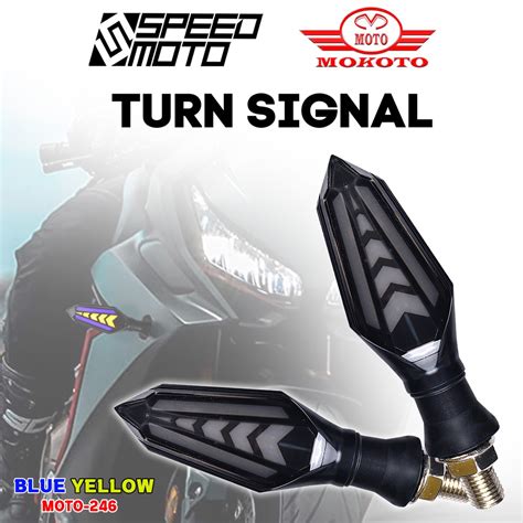 Led Running Flasher Turn Signal Light Moto 246 Sequential Flash