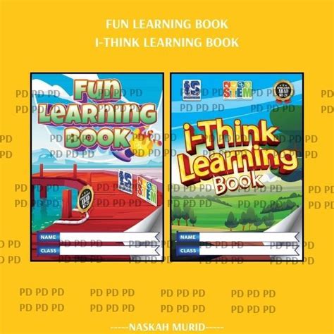 Dl Fun Learning Book And I Think Learning Book Size A4 Pembelajaran