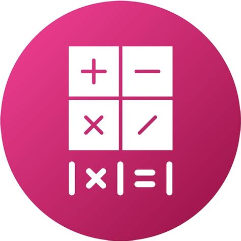 Premium Vector Vector Design Mathematics Icon Style