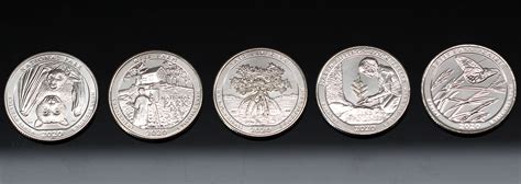 Ten Coin Set Of Circulating 2020 America The Beautiful Quarters For