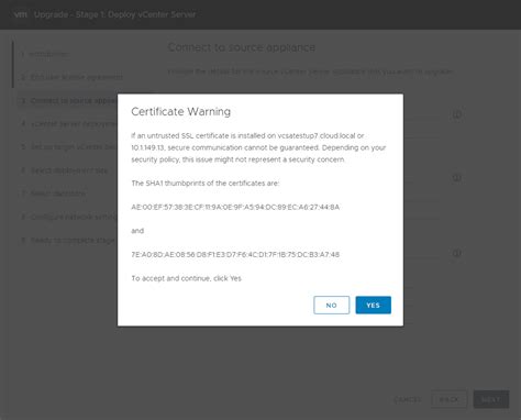 Upgrade Vcenter Server Vcsa 67 To Vcsa 7 Virtualization Howto