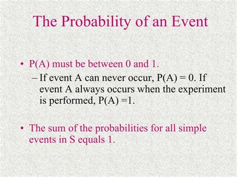 Probability PPT Physics Science