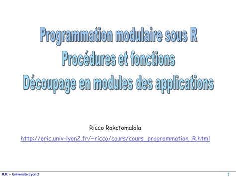 (PDF) Ricco Rakotomalala ricco/cours ...eric.univ-lyon2.fr/~ricco/cours ...