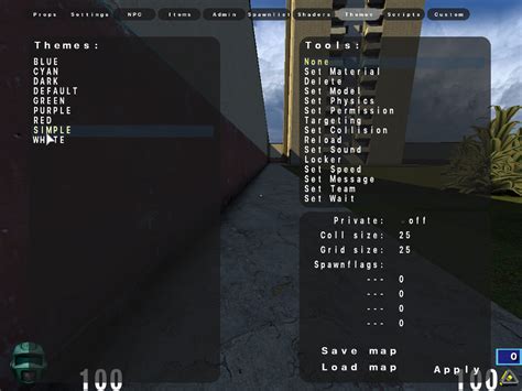 Qsandbox New Spawn Menu Themes Feature Indiedb