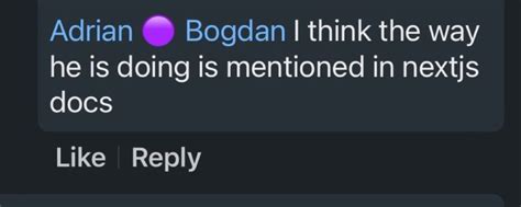 Nextjs React Adrian 🟣 B 15 Comments