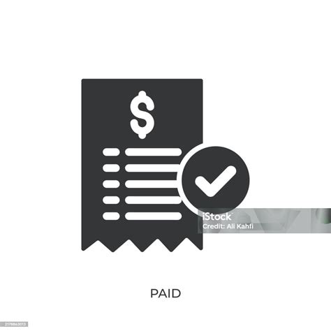 유료 글리프 솔리드 아이콘입니다 어디에나 적용할 수 있는 단색 아이콘 단순하고 픽셀 완벽하며 현대적인 스타일 동의에 대한 스톡 벡터 아트 및 기타 이미지 Istock