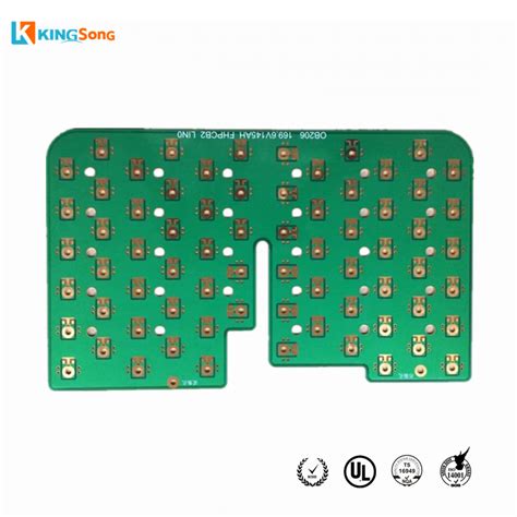 2 layer printed circuit board enig surface finishing china kingsong