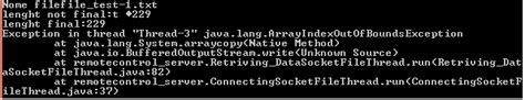 Error Receiving File Over Socket Androidjava Stack Overflow
