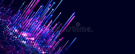 Big Data Complex Graph Quantum Computing Universe Cyber Space Of Ai Technology Futuristic