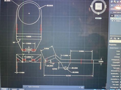 Solved Please Create An Isometric Autocad Drawing Create A Chegg