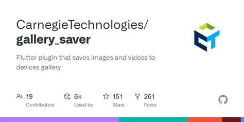 GitHub CarnegieTechnologies Gallery Saver Flutter Plugin That Saves Images And Videos To