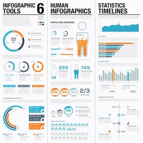 Premium Vector Creative Infographic Vector Tools 6 For Data Visualization