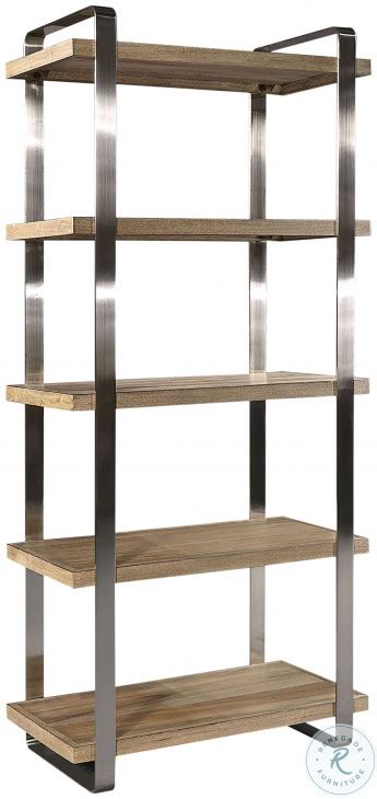 paxton fawn open display case from aspen home coleman furniture