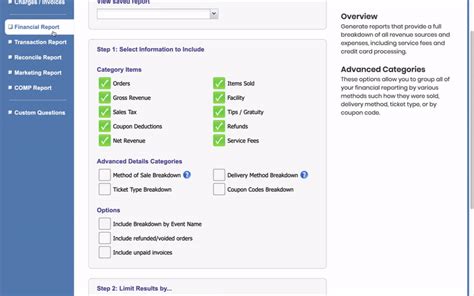 Custom Reporting Tool To Generate Different Report Types Purplepass