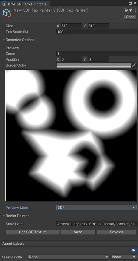 unity sdf ui toolkit sdf based vector ui package community