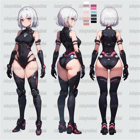 3d Model Character Female Character Design Character Design