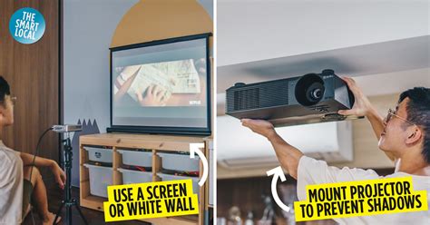 How To Set Up Projector Screen At James Barry Blog
