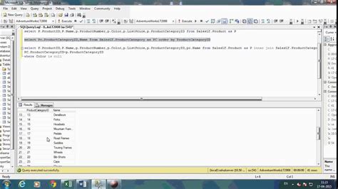 Sql Query To Join Table Inner Join Youtube