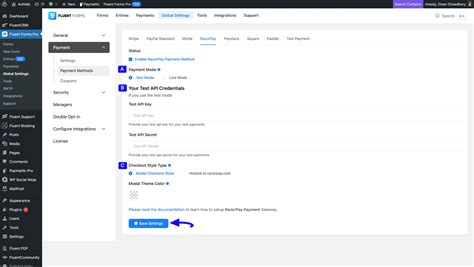 How To Integrate Razorpay With Fluent Forms Fluent Forms