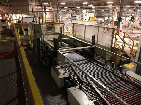 Alvey 923ss High Speed Palletizer Beverage Industries