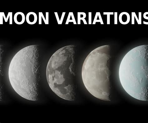 Artstation Procedural Moon Shader For Blender Eevee Resources