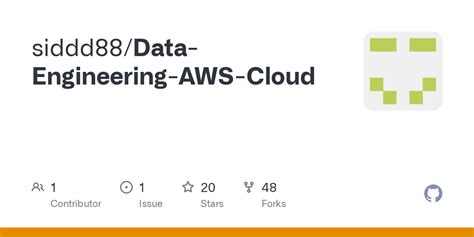 GitHub Siddd Data Engineering AWS Cloud