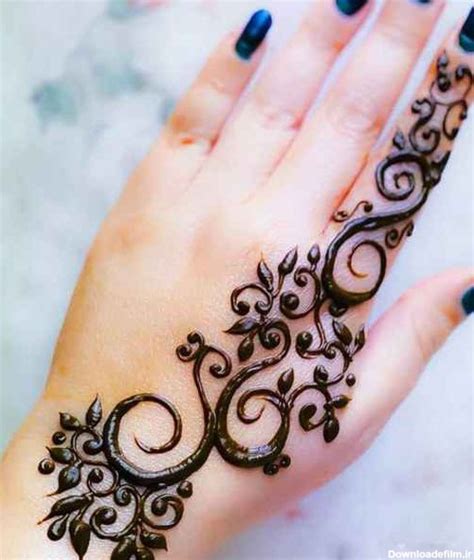 عکسهای حنا دست ساده