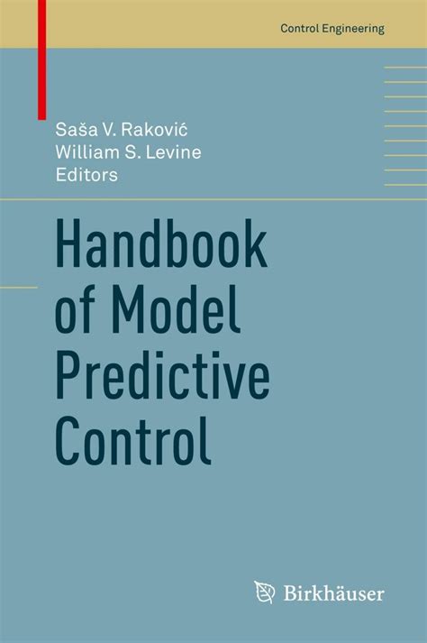 Handbook Of Model Predictive Control Premiumjs Store