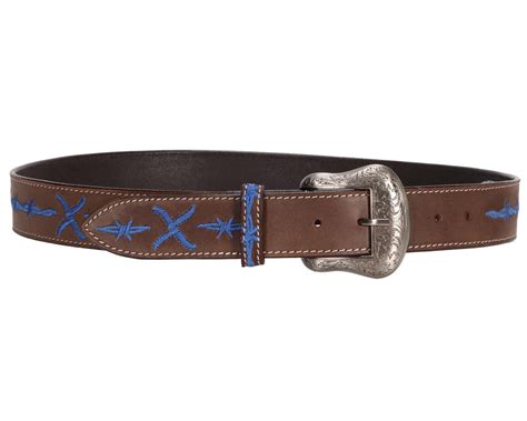 Fort Worth Barbed Wire Belt Greg Grant Saddlery