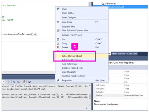 Ax D365fo Running A Runnable Class In D365fo Ax Dynamics 365