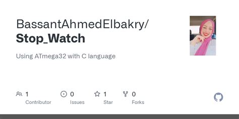 Stop Watch Stop Watch Pdsprj At Main · Bassantahmedelbakry Stop Watch · Github