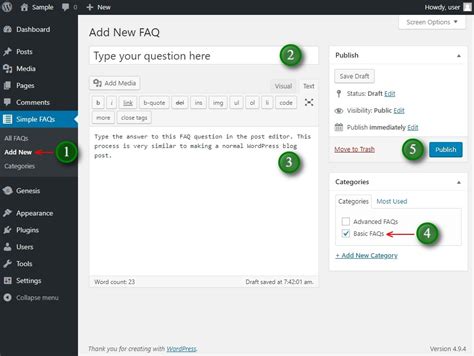 quick tips making faqs making faq categories and finding faq