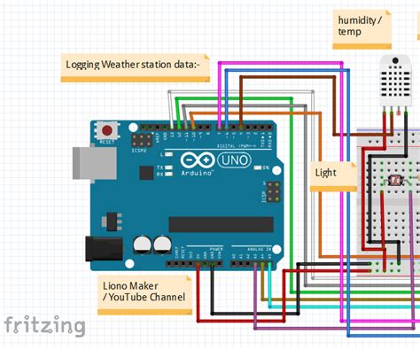 How To Logging Weather Station Data Liono Maker 5 Steps Instructables