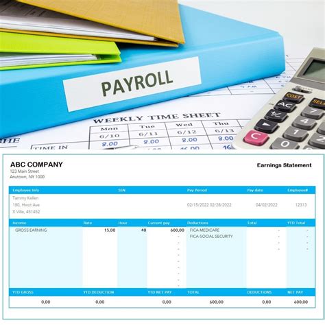 Payroll And Paystub Excel Template Exsheets Payroll And Paystub Excel Template Exsheets