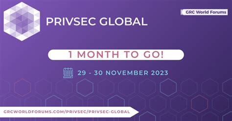 Privsec On Linkedin Privsec Privsecglobal Privacy Security Dataprotection Ai…