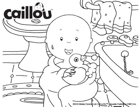 Caillou Coloring Sheet Coloring Pages Caillou Coloring Pictures
