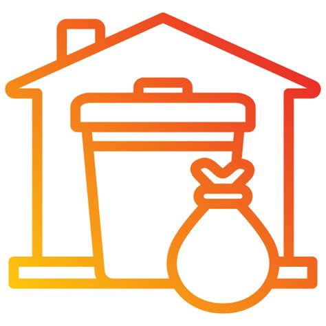 Garbage Generic Gradient Outline Icon
