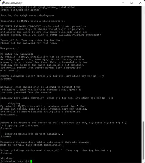 Instalar MySQL Server En Rocky Linux Proyecto A