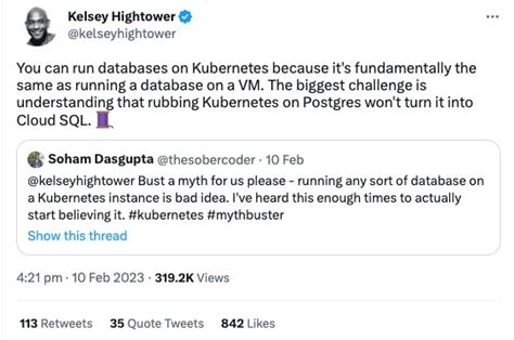 Nadeera Sampath On Linkedin Running Databases On Kubernetes Questdb