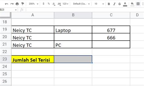 Cara Menghitung Jumlah Sel Terisi Angka Dan Teks Di Excel Fungsi Riset