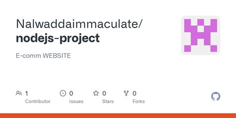 Github Nalwaddaimmaculatenodejs Project E Comm Website