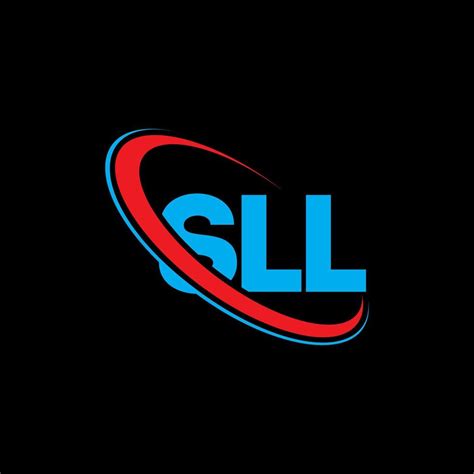 SLL Logo SLL Letter SLL Letter Logo Design Initials SLL Logo Linked With Circle And Uppercase
