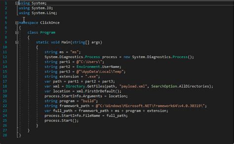 Ominięcie blokad użycia MSBuild exe i wykonanie ładunku na Windows Kapitan Hack