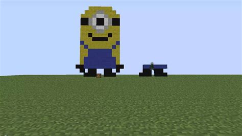 How To Build A Minion On Minecraft Youtube