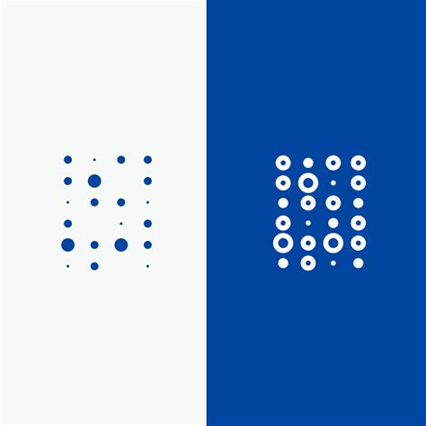 Unstructured Data Insecure Data Science Line And Glyph Solid Icon Blue