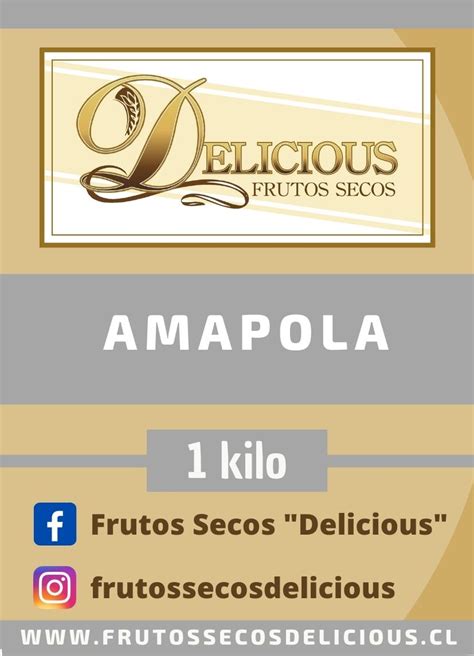 AMAPOLA – Frutos Secos Delicious